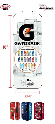Parts & Accessories - Vending Labels Gatorade