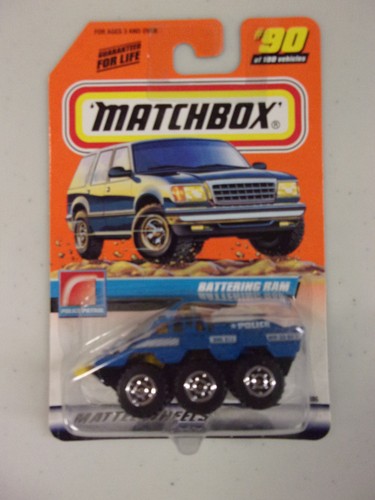 Matchbox Series 18 Police Patrol Battering Ram #90 | eBay