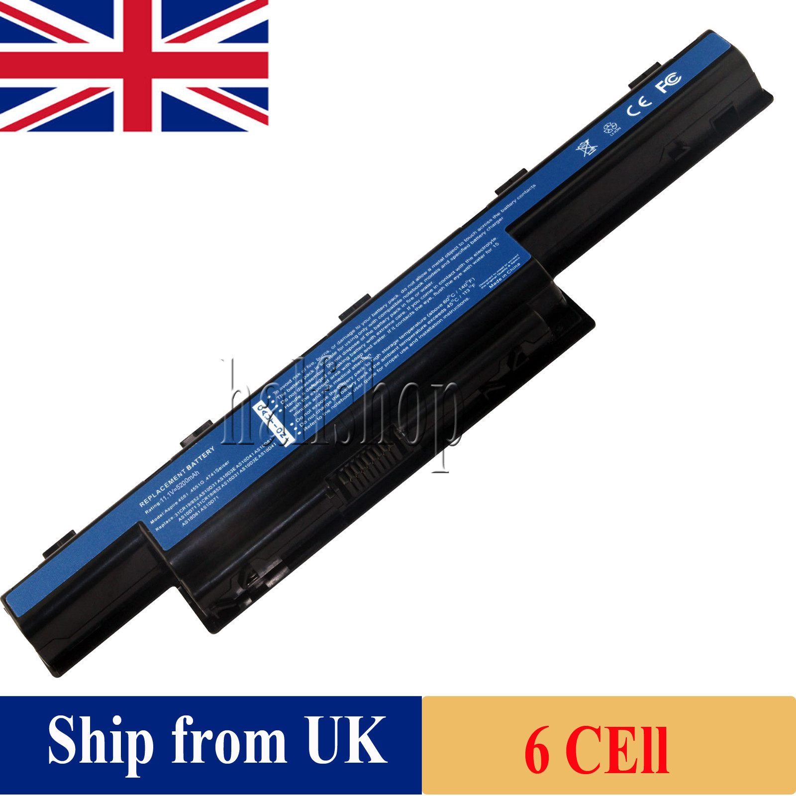 Laptop Battery PEW71, PEW72, PEW76, P7YE0, ZQ3, ZQ5A, Q5W*1, Q5W*8 ...