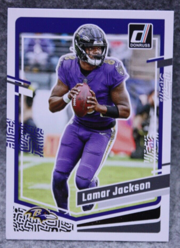 2023 Panini Donruss Football Lamar Jackson Base Card #18 | eBay