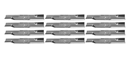 12 Pack High-Lift Lawn Mower Blades Fits Dixie Chopper 30227-60H | eBay