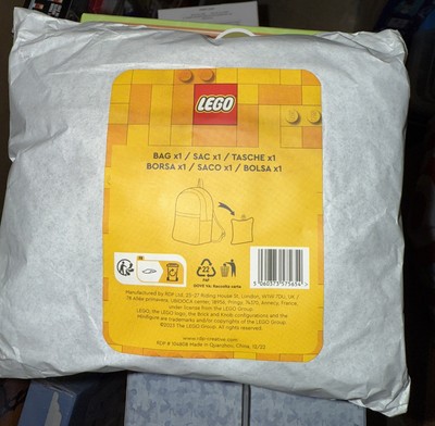 LEGO Black VIP Folding Backpack 5007863, VIP exclusive, Brand new | eBay