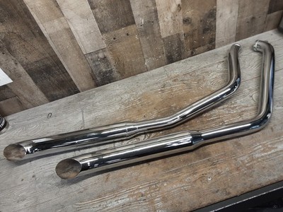 🔥CYCLE SHACK HARLEY 2000 SOFTAIL CHROME VINTAGE NEW TURNOUT EXHAUST ...