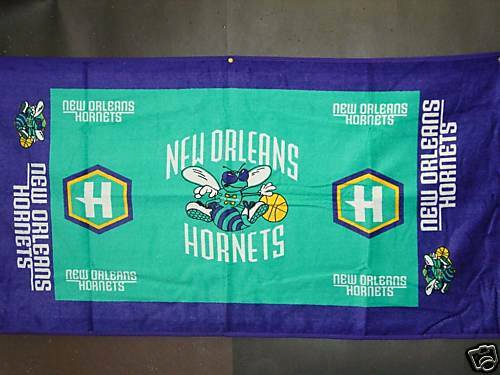 NBA New Orleans Hornets Bench Towel, NEW (Lof of 2) | eBay
