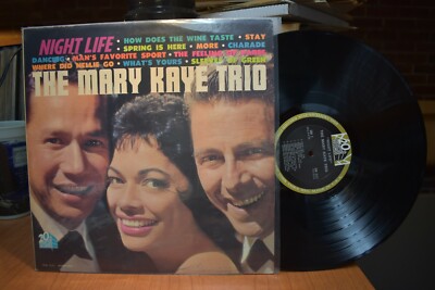 Mary Kaye Trio Night Life LP 20th Century Fox TFM 3117 Mono | eBay