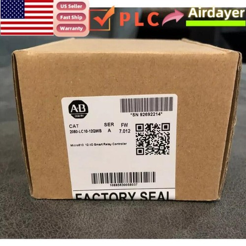 NEW Allen Bradley 2080-LC10-12QWB 2080-LC10-12QWB Micro810 PLC Module ...