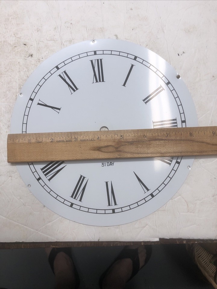 Vintage Chefoo China Regulator Wall Clock Face PARTS REPAIR | eBay