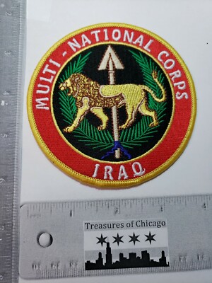Multi National Corps Iraq Tactical Defense Unit Patch MNC-I Camp ...