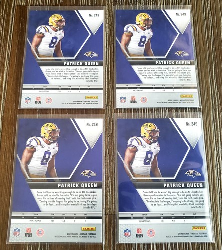 2020 Panini Mosaic - Rookies Patrick Queen #249 (RC) for sale online | eBay