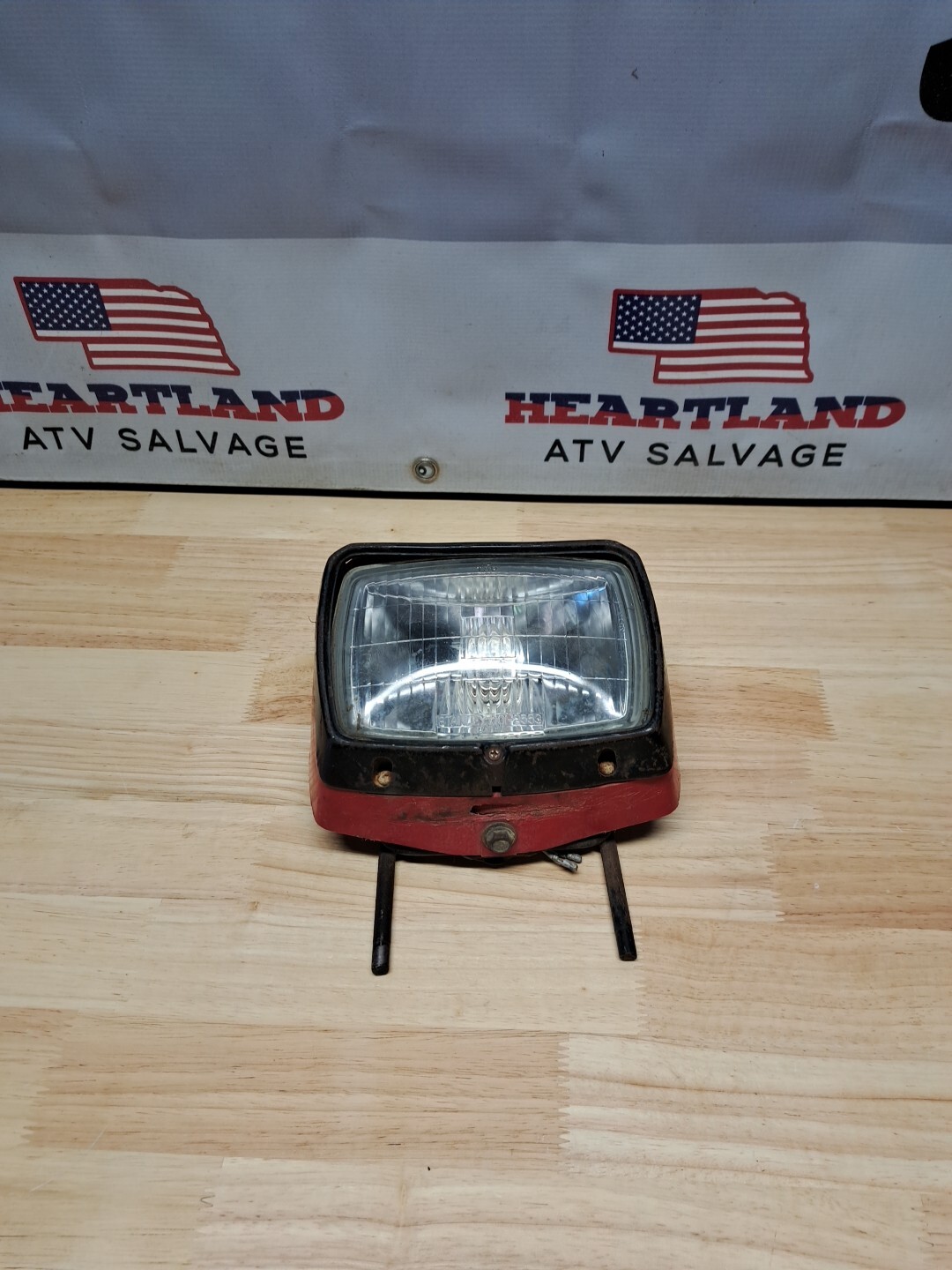 Honda ATC 110 125M OEM Headlight Assembly 83-85 1983 1984 1985 ATC110 ...