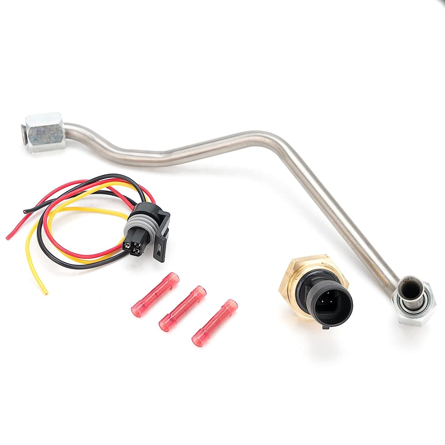 Exhaust Back Pressure EBP Tube Sensor 3C3Z9D477BA For Ford 2003-04 6.0L ...