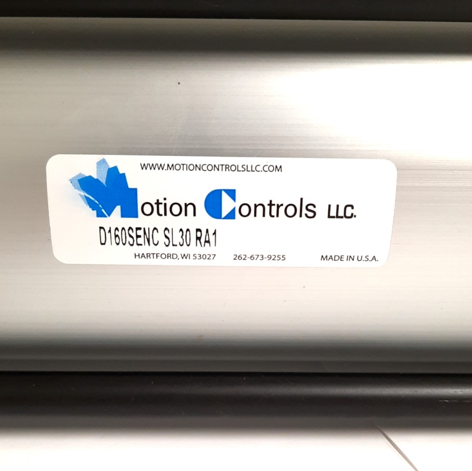 Motion Controls LLC D160SENCSL30RA1 Tie Rod Cylinder, 2.5Ft Stroke, 4.5 ...