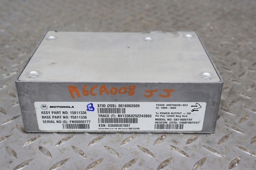 04-06 Cadillac XLR Onstar COmmunication Interface Control Module ...