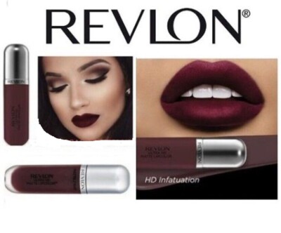 REVLON Ultra HD Matte Lipcolor Lipstick Moisturizer Mat 675 Attraction ...