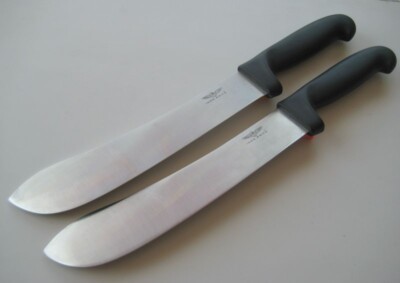Two pieces of professional 10 inch butcher knife (New) | eBay