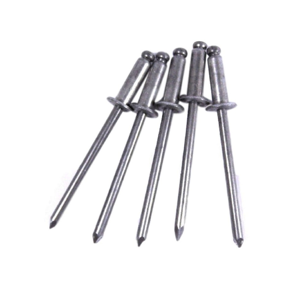 Champ 9-1406 Aluminum Rivets 5/32" Button Head .251"-.375" Grip Range ...