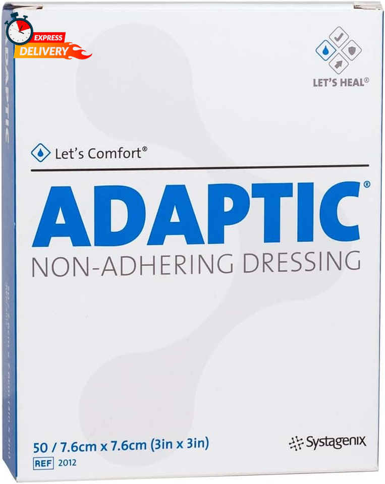 Adaptic Non-Adherent Dressing 3" X 3" (Box of 50) | eBay