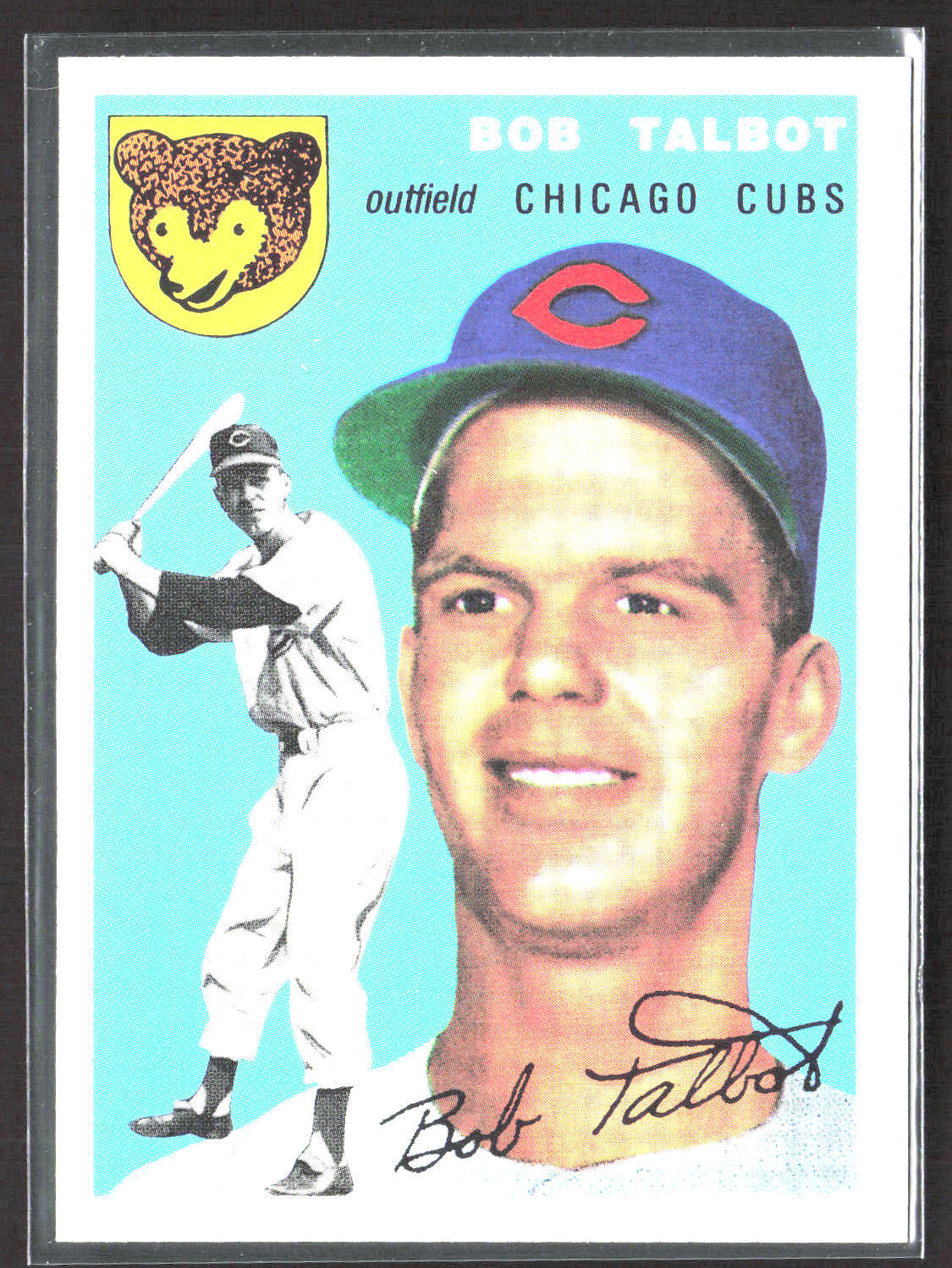 1994 1954 Topps Archives Reprint Bob Talbot #229 Chicago Cubs | eBay