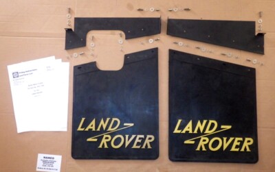 Genuine NOS Land Rover Series 109 Series 2 2a 3 Rear Mud Flaps ...