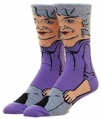 Character Collection Golden Girls Dorothy Bea Arthur Crew Novelty Socks ...