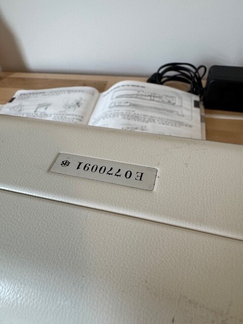 Brother KH970 Stitch Leader Knitting Machine With CB-1 used | eBay