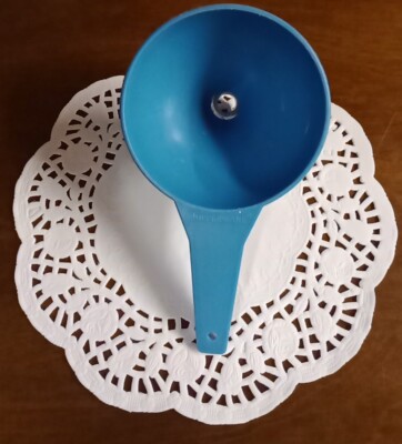 New Tupperware Large Funnel Dark Blue | eBay