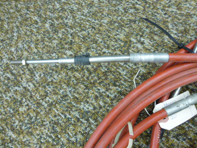JET BOAT MORSE TELEFLEX 4300C 43C CONTROL CABLE ENGINE CONTROL SHIFT 20 ...