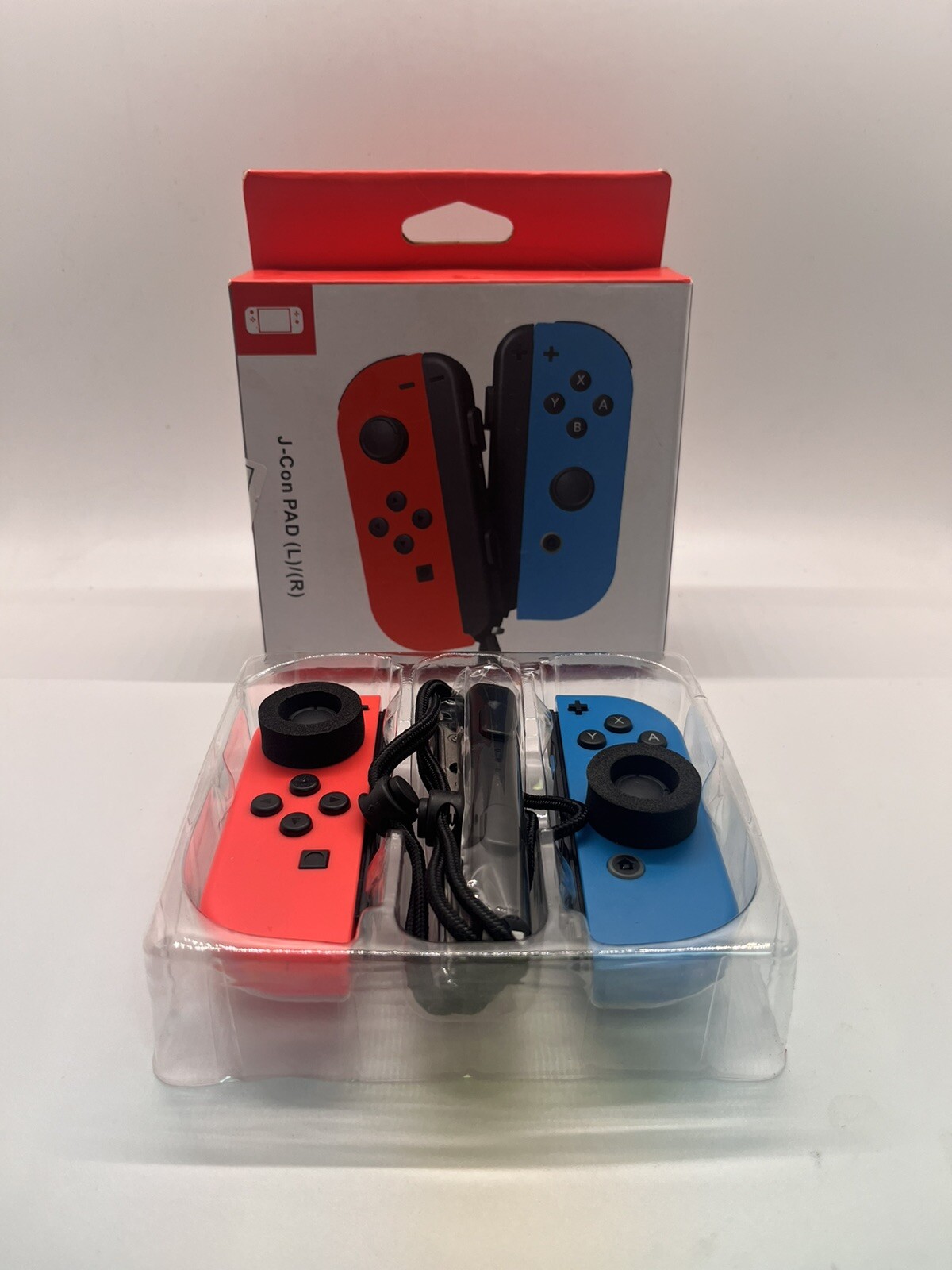 For Nintendo Switch Left & Right Wireless Joy-Con Controller - Blue & Red