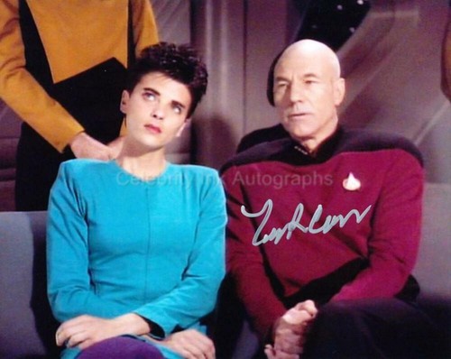 TRACEE COCCO als Fähnrich Jae - Star Trek: TNG ORIGINAL SIGNIERTES ...