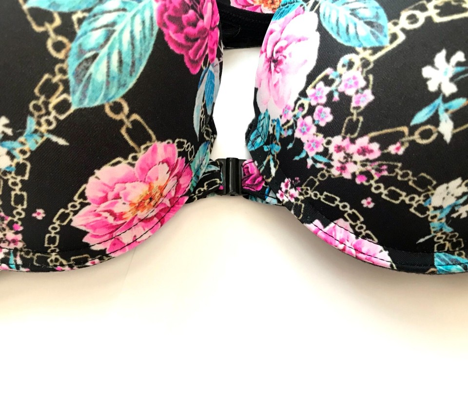 ILYS Front Closure Super Super Push Up Convertible Bra 32B,34B,38B,34C ...