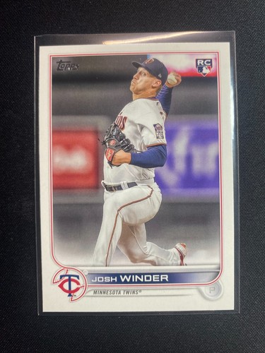 2022 Topps Update Series Josh Winder RC #US6 Rookie Minnesota Twins | eBay