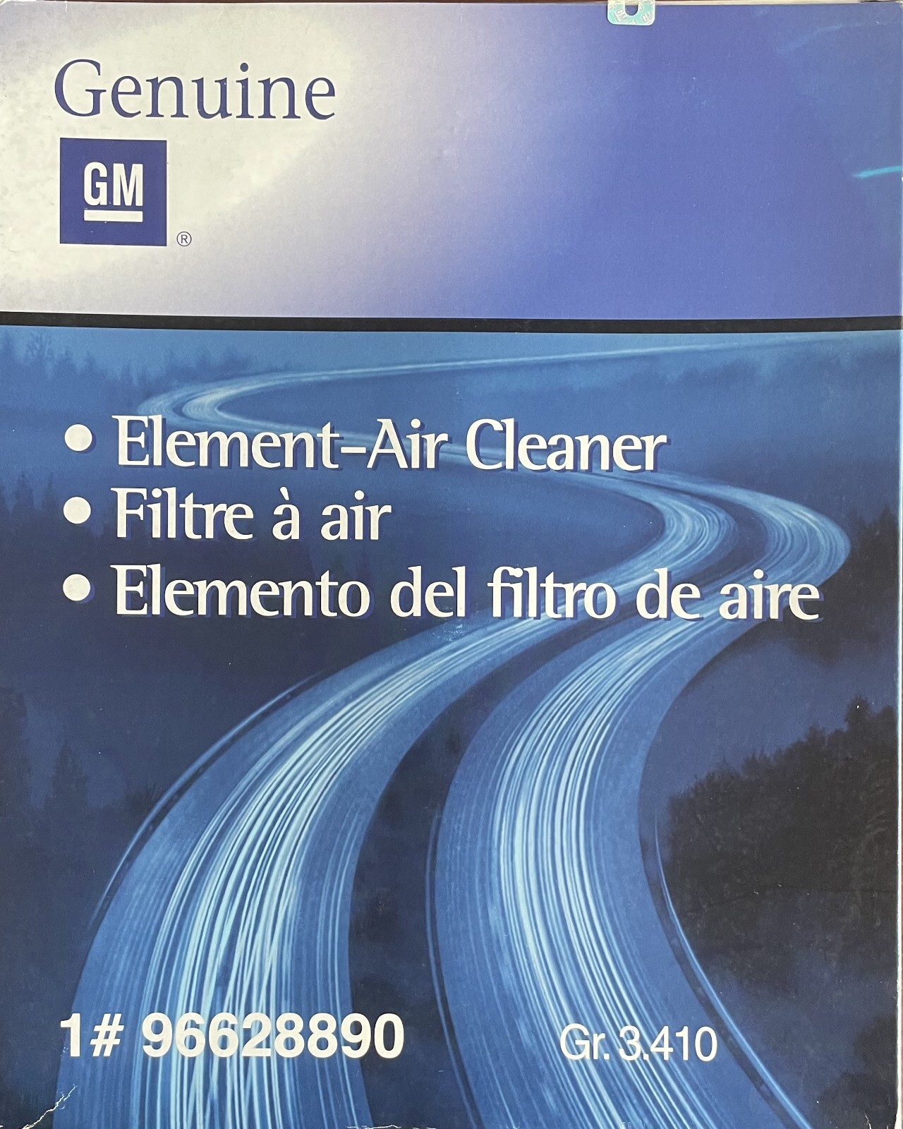 Genuine Holden Air Filter Captiva 96628890 | eBay