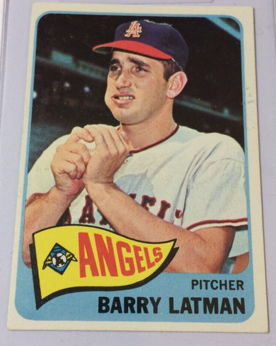1965 TOPPS #307 BARRY LATMAN | eBay