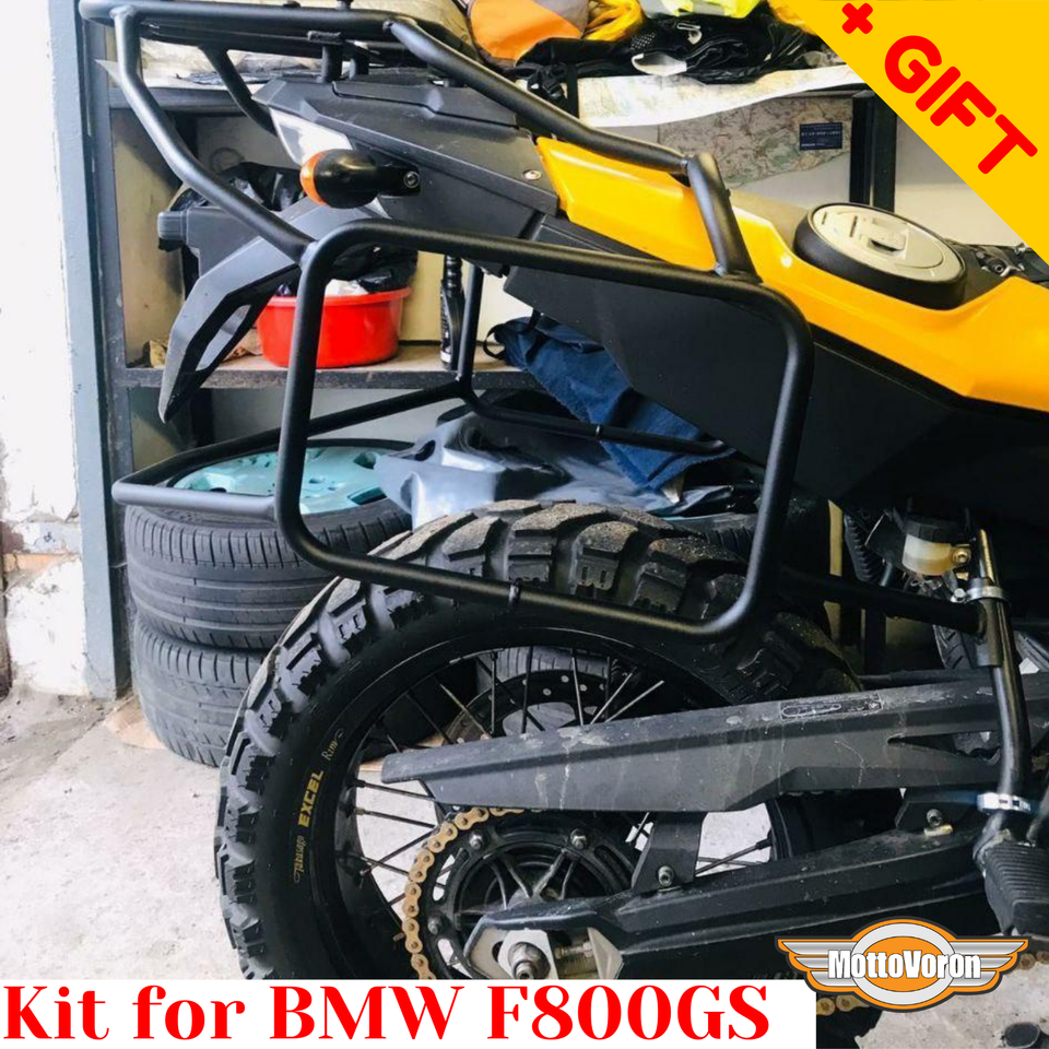 For BMW F800GS Crash bars Rack luggage System F 800 GS Kit 2013-2018 ...