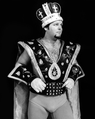 Pro Wrestler JERRY 'THE KING' LAWLER Glossy 8x10 Photo WWF Print WCCW ...