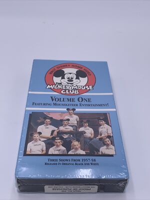 Mickey Mouse Club VHS Brand New Sealed. Volume One | eBay