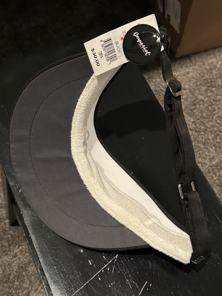 Imperial Tour Visor - Double Bogey Waffle House Logo -Black - New With Tags | eBay