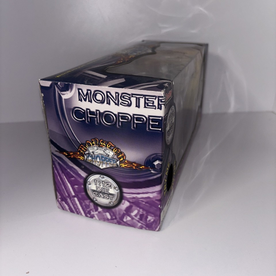 Boley 2004 Monster Chopper with Lights and Sound 1:12 Scale Die Cast ...