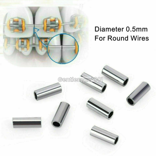 Dental Orthodontic Crimpable Hook Stop Mini Stops tube Bracket Stopper ...