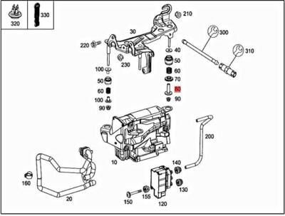 Genuine MERCEDES BBDC X222 V251 906 Bearing sleeve 0009922250 | eBay