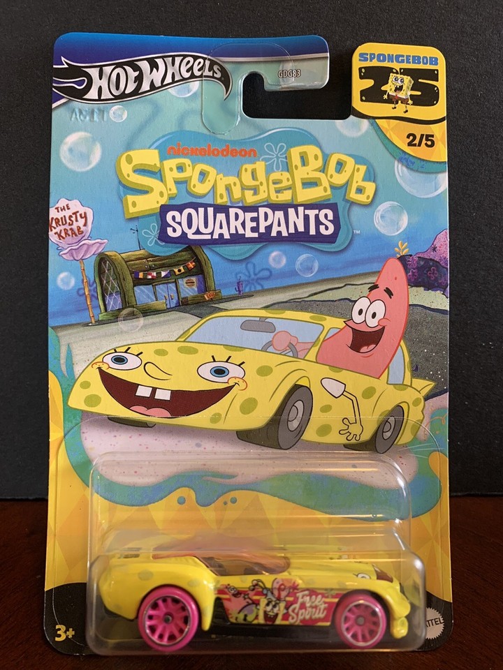 Hot Wheels Set Of Spongebob Quick D Livery & Pony Up Cars | eBay