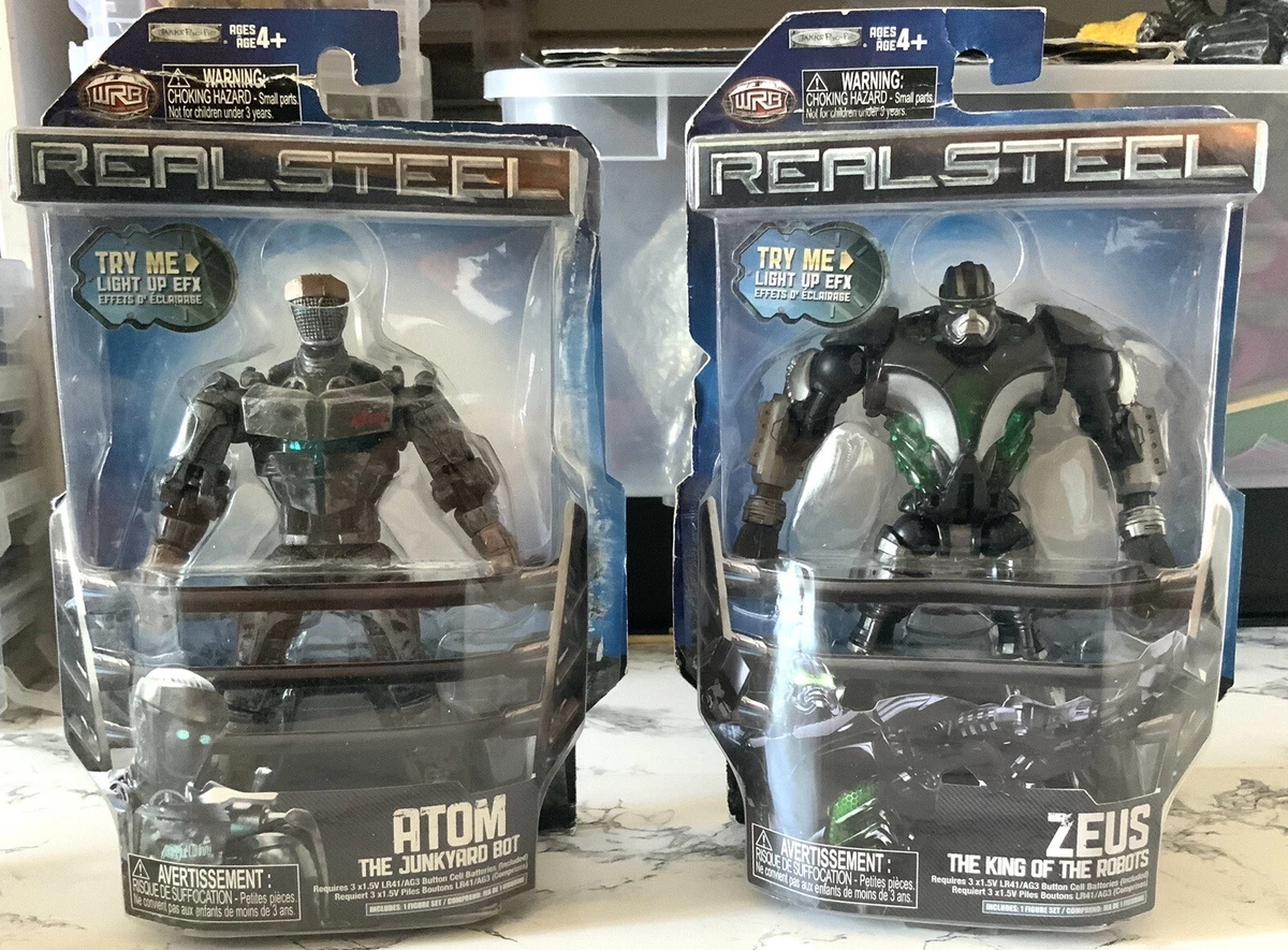 Real Steel Atom Vs Zeus Toys