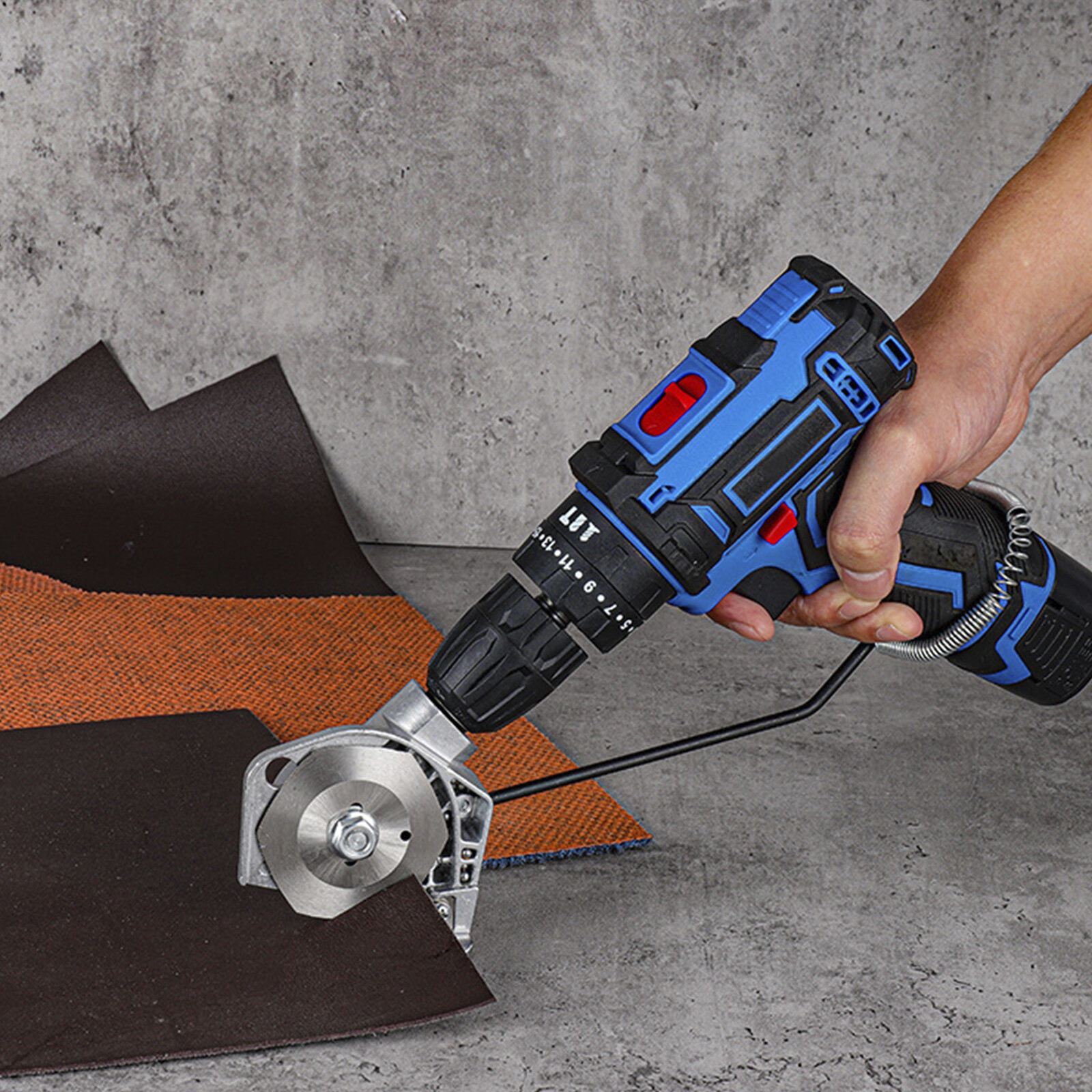 Electric Drill Plate Cutter Sheet Metal Nibbler Precise Cutting Sheet ...