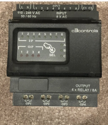 C3 Controls 900-SEA814OM Programmable Relay | eBay