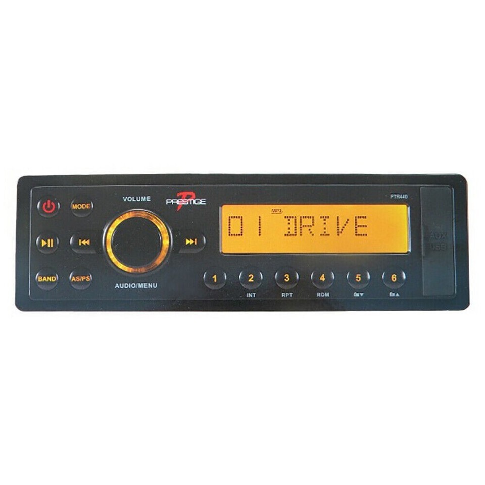 AM FM Weather Band RADIO for Boat Bayliner Chaparral Crownline Larson ...