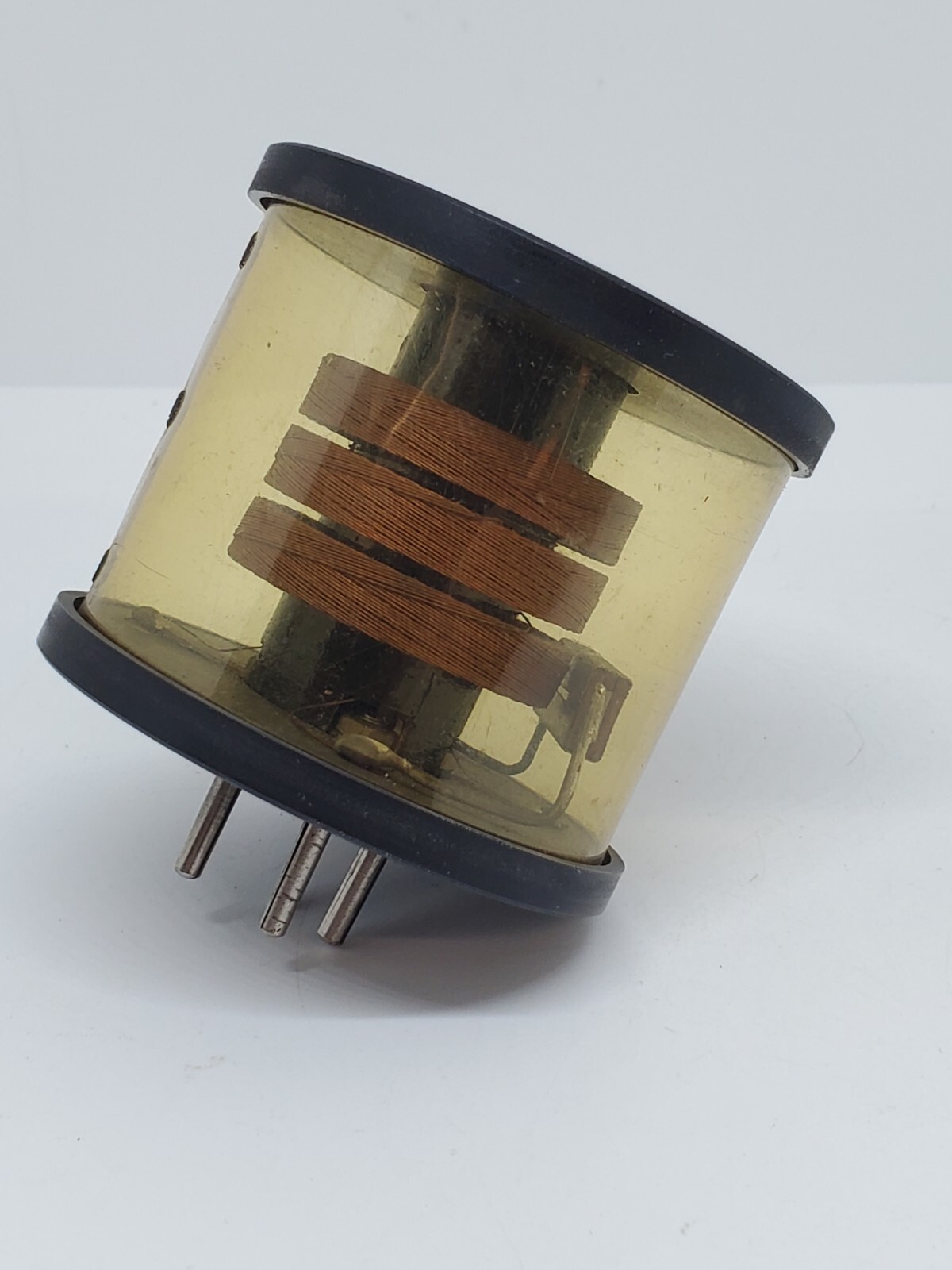 Ancienne bobine self nid d'abeille STYGOR M.F TSF radio à lampe poste à ...