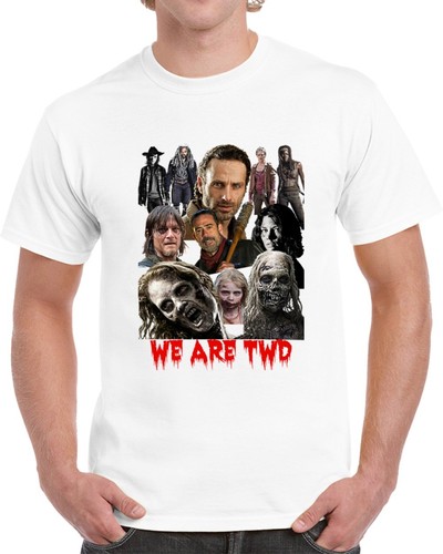 We Are Twd Novelty T-Shirt The Walking Dead Amc Unisex New Collage Gift ...