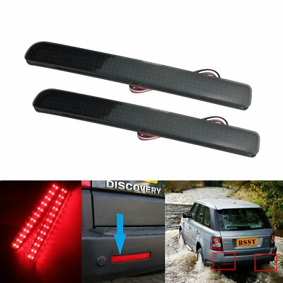 2x For Land Rover Discovery LR3 LR4 Range Rover Sport LED Rear Bumper ...