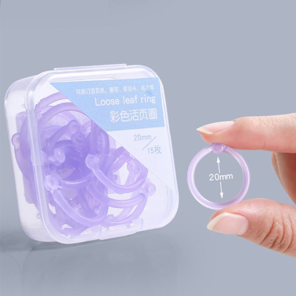 Multi-Function Loose Leaf Paper Buckle Loose-leaf Book Hoops School ...