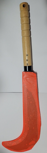 HUNTING Grass KNIFE Machete 12" Fixed Blade with wooden handle 21 ...